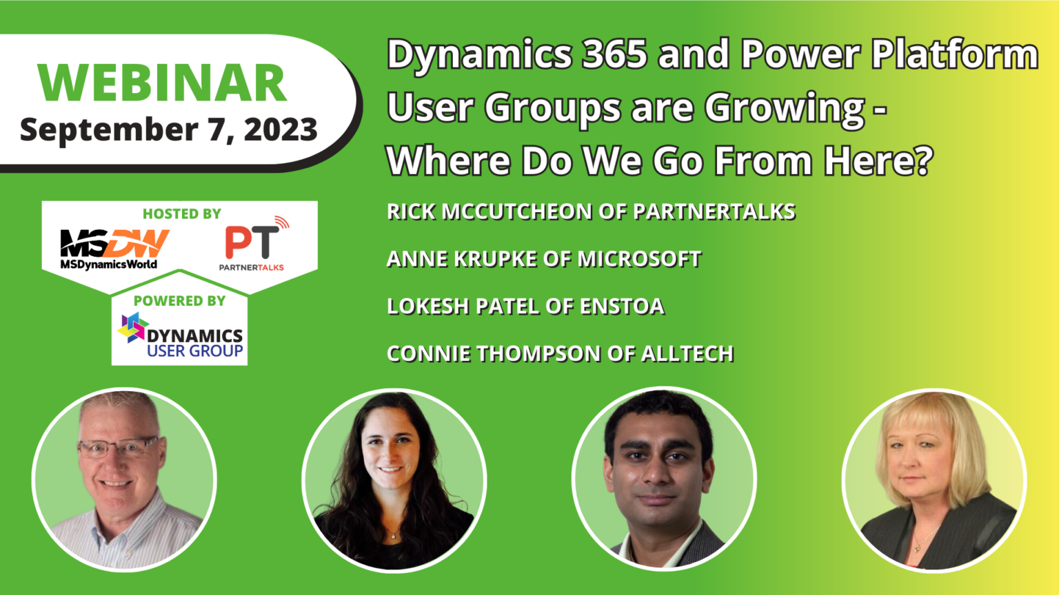 D365 And Power Platform User Groups Are Growing Where Do We Go From Here Dynamics User Group
