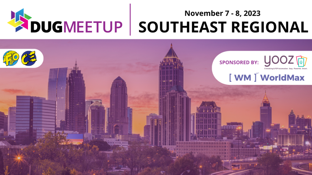 Dynamics User Group Southeast Regional Meetup - Dynamics User Group