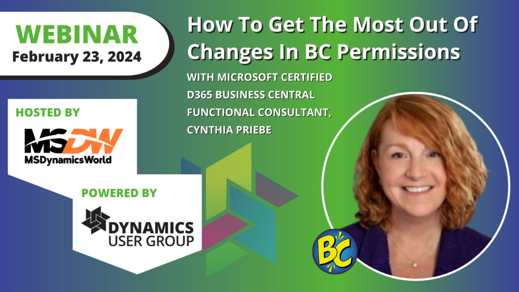 DUG Webinar: GP to BC - Ultimate Beginner's Guide - Dynamics User Group