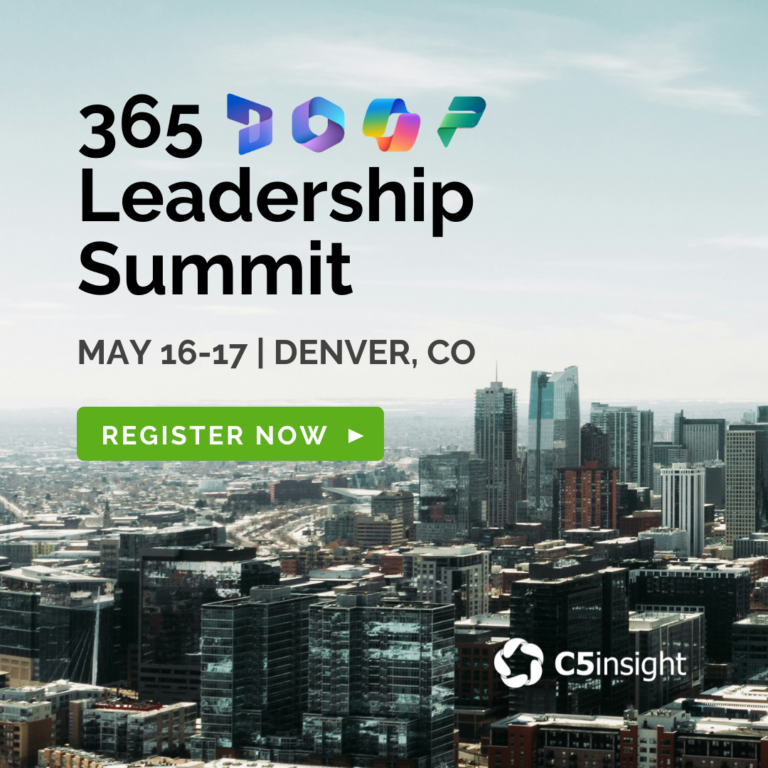 365 Leadership Summit - Dynamics User Group